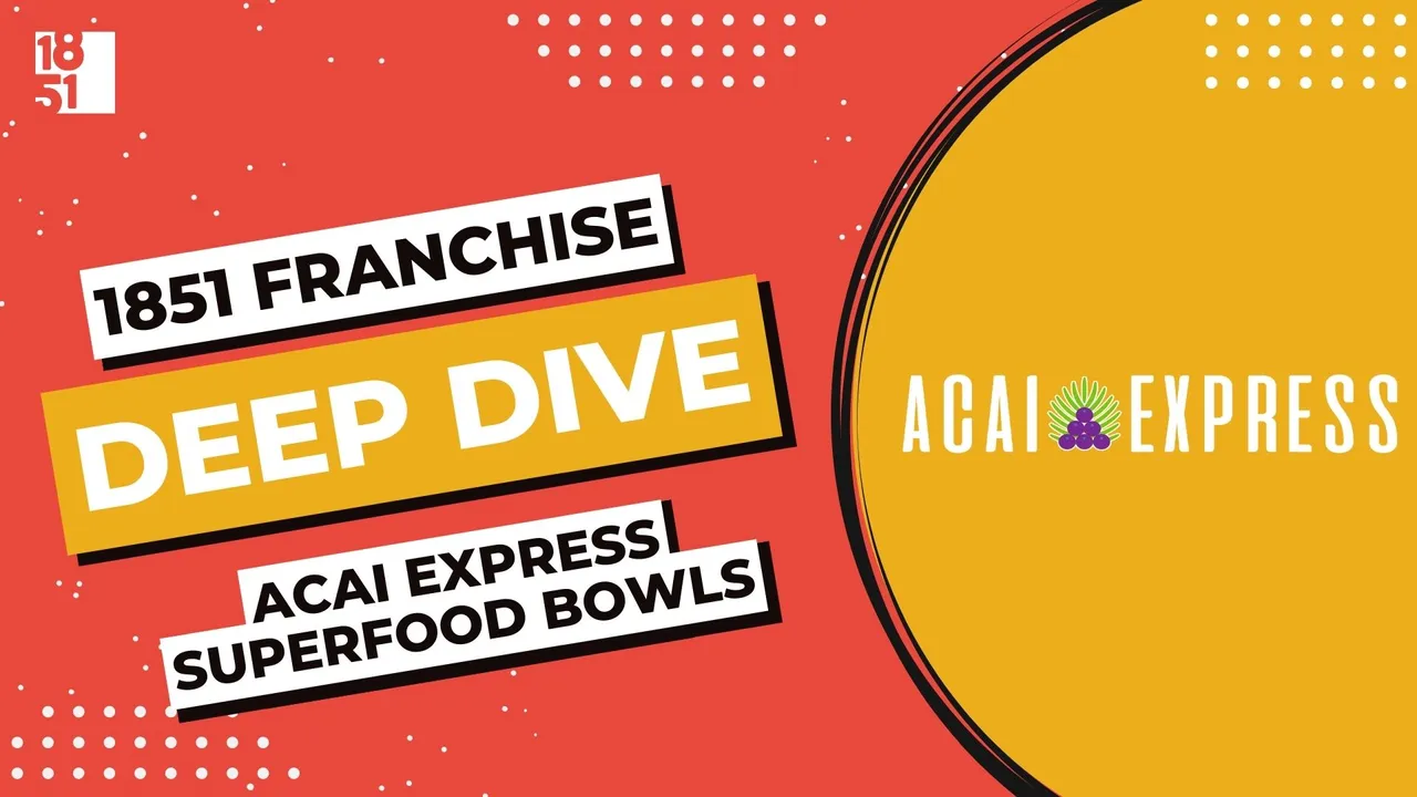 Franchise Deep Dive: Acai Express Superfood Bowls' Franchise Costs ...