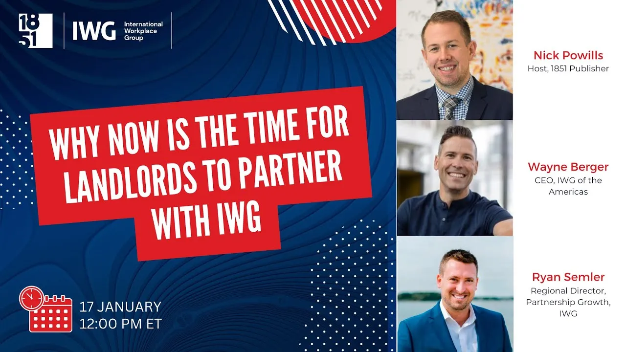 Why Now is the Time for Landlords to Partner with IWG