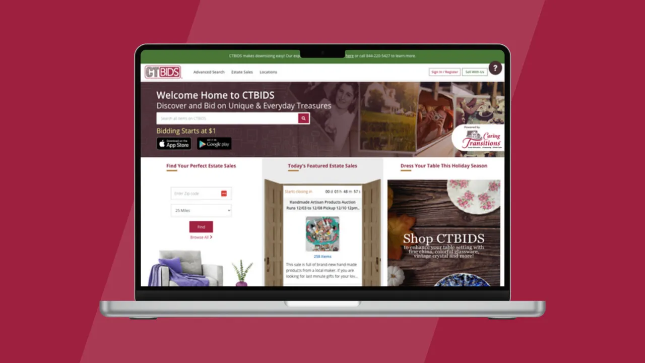 Caring Transitions Unveils Groundbreaking CTBids App