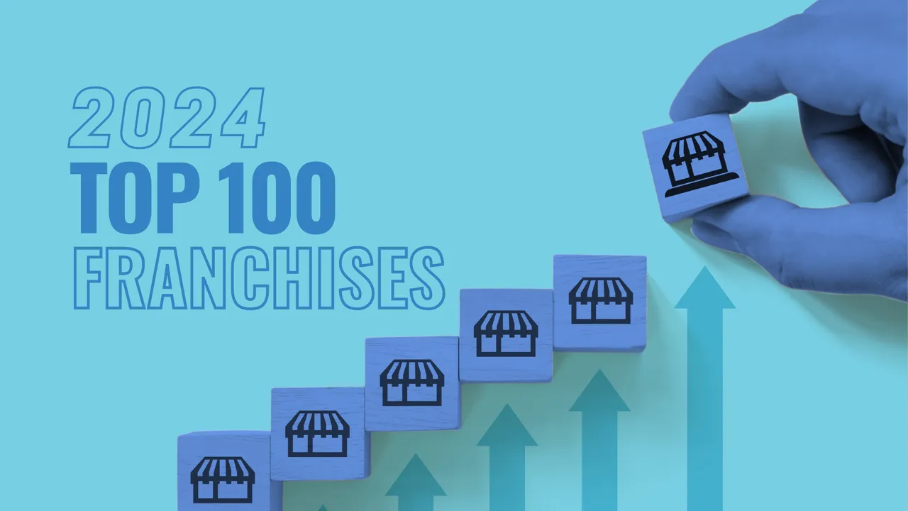Explore the Top 100 Franchise Opportunities in 2024