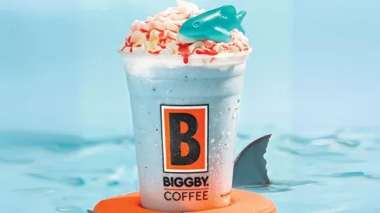 BIGGBY COFFEE Brings Summer Fun with Shark Bite Launch